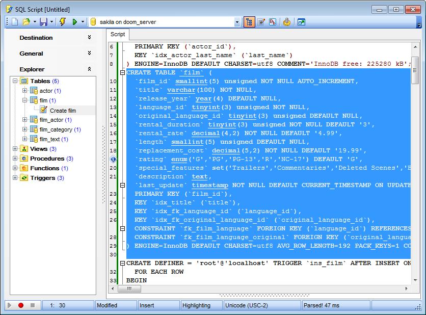 Online Documentation For Sql Manager For Mysql Sqlmanager
